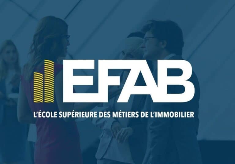 EFAB, l'Ecole Supérieure de l’Immobilier du BTS (Bac+2) au Mastère (Bac+5)
